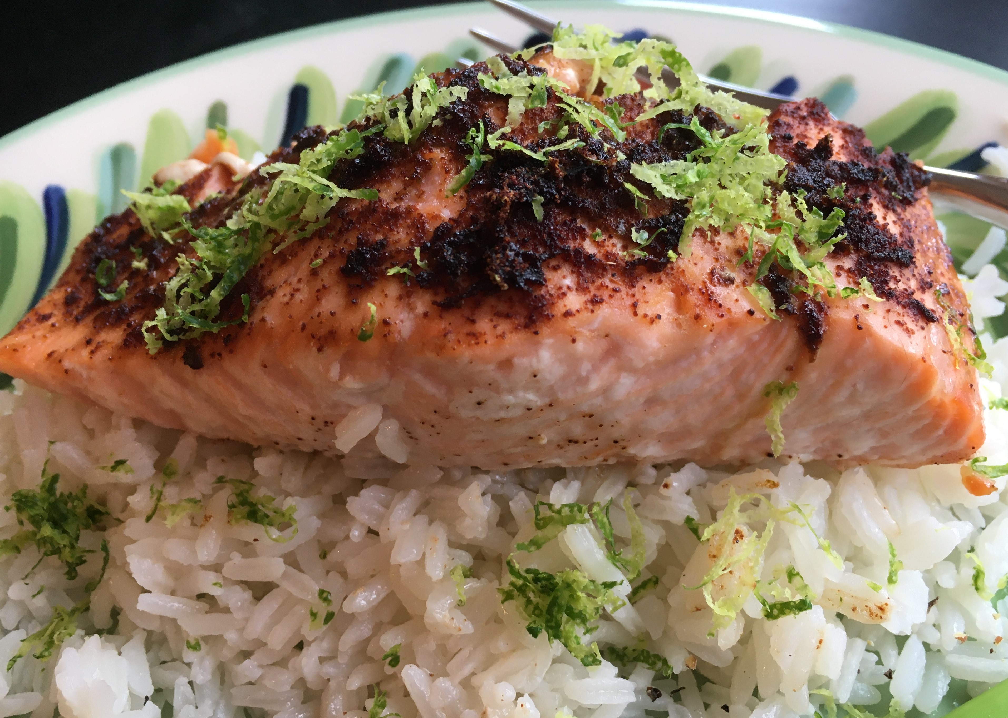 Salmon with Chile-Lime Rub – Small Thyme Cook